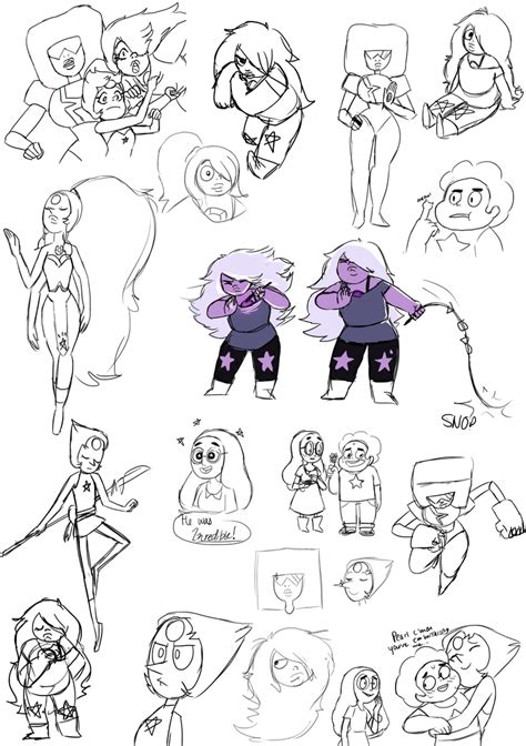 Steven Universe Doodles By Outlandishgreen On DeviantArt
