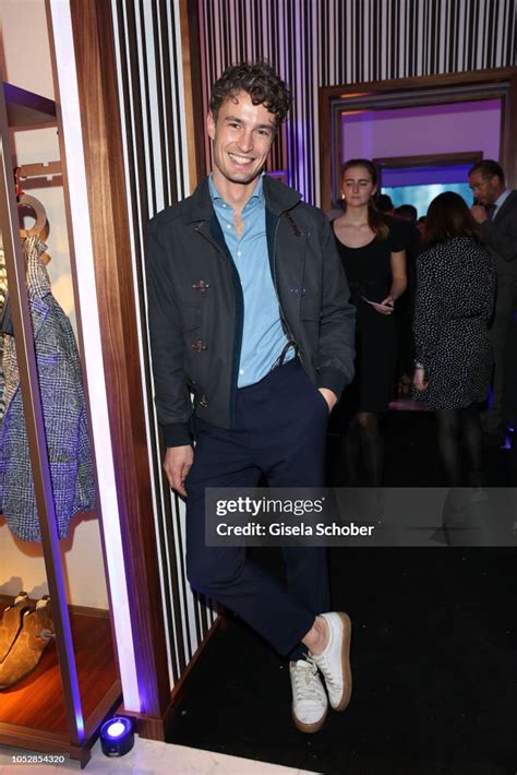 Blogger Simon Lohmeyer During The Kiton Knt Launch Event At The