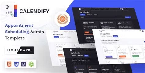 Calendify Vuejs Laravel Html Appointment Calendar Schedule Admin Template Nulled