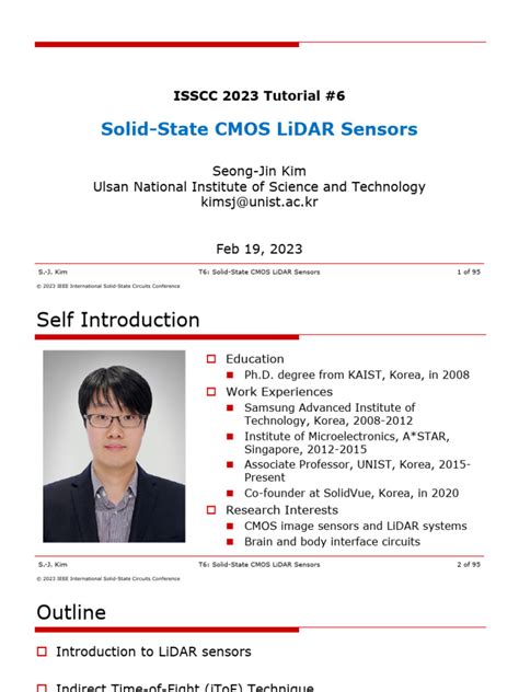 Solid State Cmos Lidar Sensors Download Free Pdf Lidar Electronics