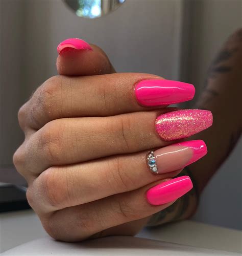 Pink Neon Nails 30 Styles That Willl Turn Heads Nail Designs Daily