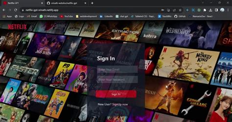 Srinath M On Linkedin Latest Project Update Netflix Gpt🚀 Over The
