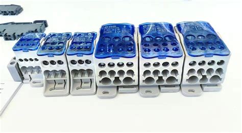 Utl Jut Big Current In Out Distribution Terminal Block For Electrical Cabinet