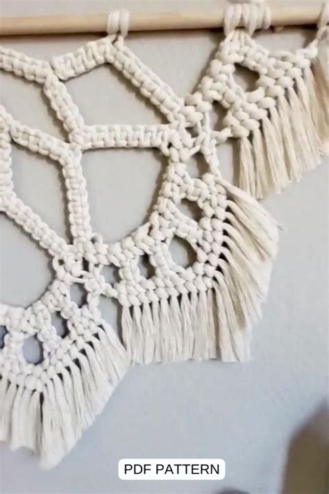 macrame lotus mandala pdf pattern intermediate and advanced macrame tutorial diy macrame step