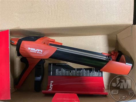 Hilti Hdm 500 Manual Adhesive Dispenser Jeff Martin Auctioneers Inc