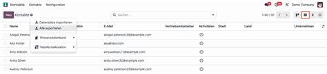 odoo tutorial import and export data in odoo 18