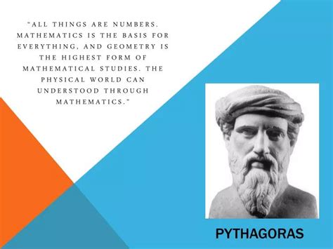 PPT Pythagoras PowerPoint Presentation Free Download ID