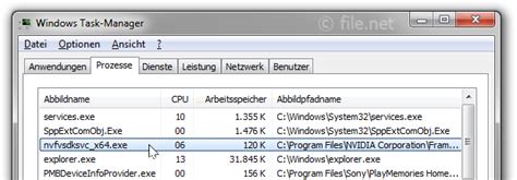 Nvfvsdksvc X64 Exe Windows Prozess Was Ist Das