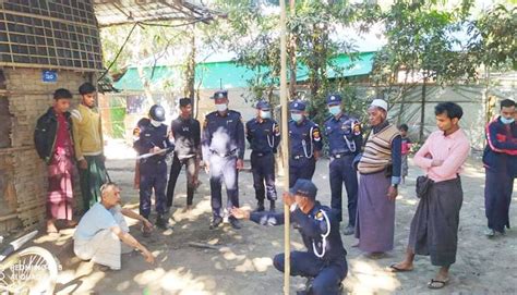 ရခိုင်ပြည်နယ် မောင်တောမြို့၌ မီးဘေးအန္တရာယ် ကြိုတင်ကာကွယ်နိုင်ရေးအတွက် လသာရပ်ကွက်အတွင်းရှိ နေအိမ