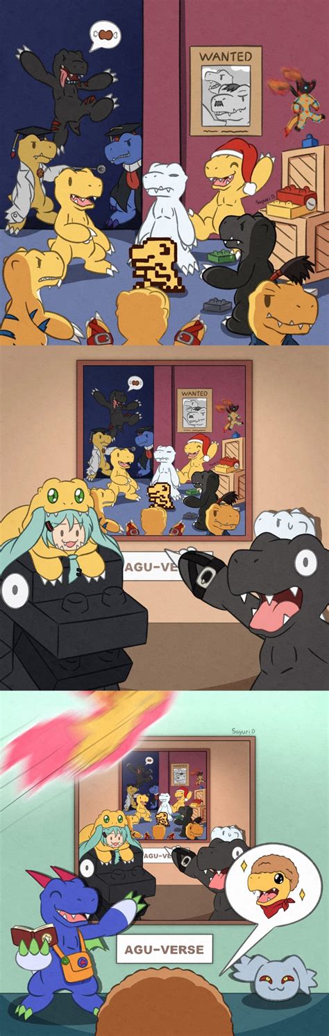 Sayuri D Liliana86973943 Agumon Agumon Black Agumon Black Digimon Savers Agumon