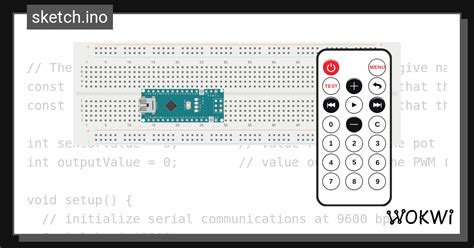 Analog INOUT Serial Wokwi ESP STM Arduino Simulator