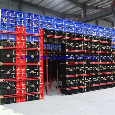 Tecon Light Weight High Quality Plastic Modular Formwork Formwork And