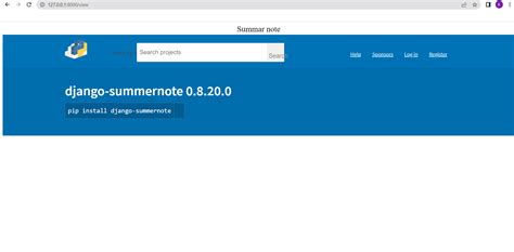 How To Integrate Summernote Into The Django Rest Framework Episyche Blog