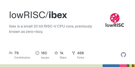 github lowrisc ibex ibex is a small 32 bit risc v cpu core