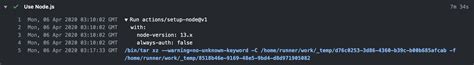 Action Timing Out When New Node Versions Are Released Issue Actions Setup Node Github