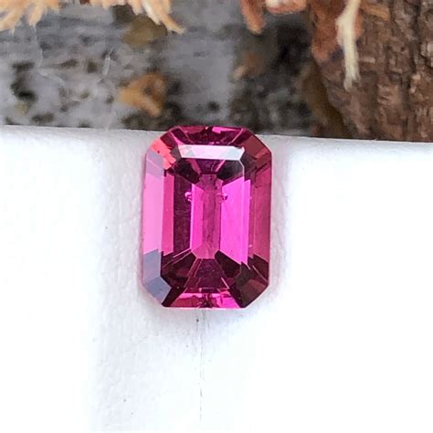 Natural Pink Tourmaline Stone 7x5 Mm 11 Carats Loose Pink Tourmaline