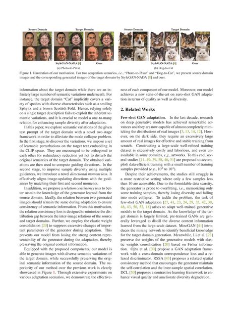improving diversity in zero shot gan adaptation with semantic