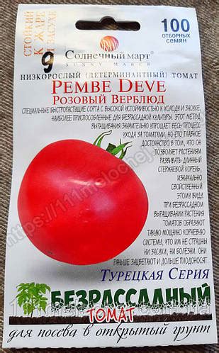 Томат Розовый верблюд, безрассадный Турция, цена 9 грн - Prom.ua (ID ...