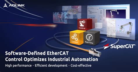 Adlink Introduces Transformative Software Defined Ethercat Control To Optimize Industrial Automation