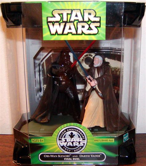 Obi Wan Kenobi And Darth Vader Final Duel Action Figures