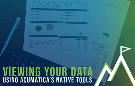 Data In Acumatica How Built In Tools Allow For Greater Visibility