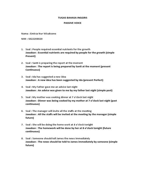 Eap Emirza Nur Wicaksono Passive Voice Pdf