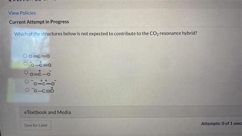 Solved Which Of The Structures Below Is Not Expected To