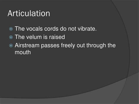 Ppt Glottal Fricative H Powerpoint Presentation Free Download Id 2647091