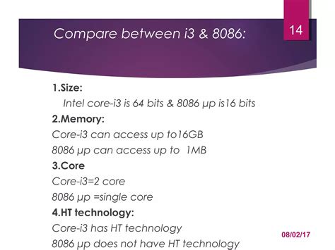 8086microprocessor And Core I3 Ppt