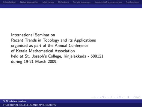 Fractional Calculus And Applications Pdf