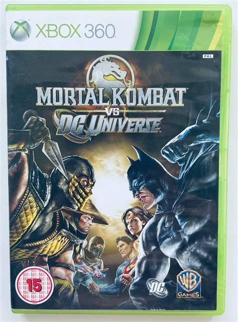 Mortal Kombat Vs Dc Universe Б В англійська версія диск для Xbox