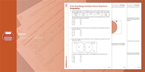 👉 Multiple Choice Probability Questions And Answers Probability 👉 Multiple Choice Probability Questions And Answers Probability