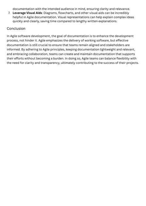 Ppt Agile Software Development Documentation With Perfect