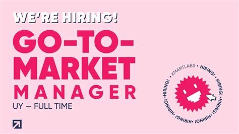 Xmartlabs On Linkedin Go To Market Manager