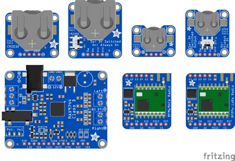 Adafruit Fritzing Wisdomprof