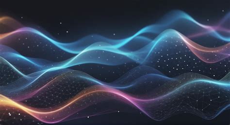 Premium Photo Digital Connectivity Digits Abstract Background With Connected Lines And Dots