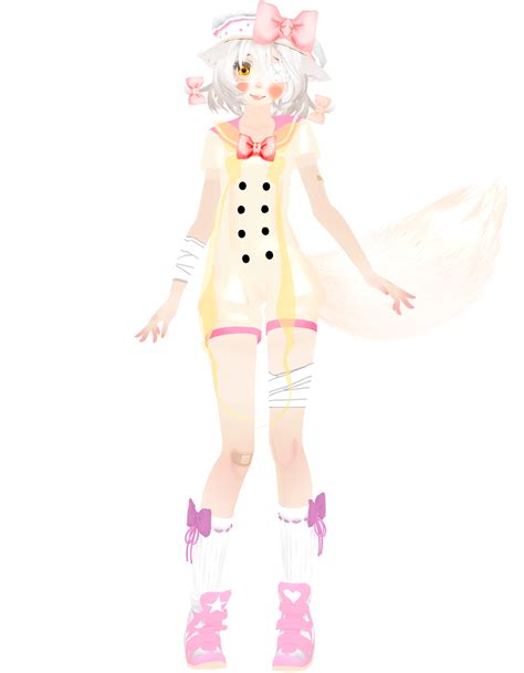 Mmd Fnaf Wip 2 Mangle Ver 2 Final By Natsumy Paradise On Deviantart