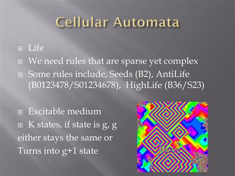 Ppt Cellular Automata Music Generation Powerpoint Presentation Free