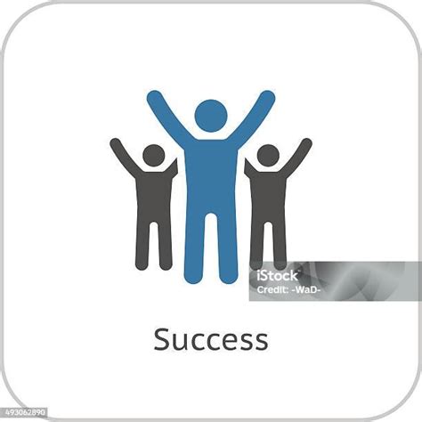 성공 아이콘크기 비즈니스 컨셉입니다 평편 디자인식 1위에 대한 스톡 벡터 아트 및 기타 이미지 1위 2015년 거리 Istock