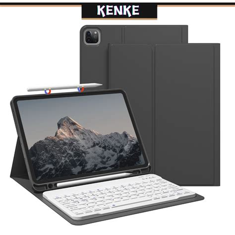 Kenke Ipad Case With Keyboard For Ipad 2022 Pro 11 Inch Air 6th Gen