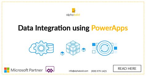 Data Integration Using Power Apps Alphabold