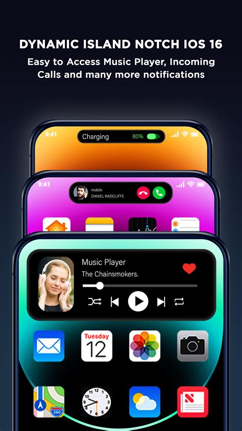 Dynamic Island Ios 16 Notch Apk For Android Download