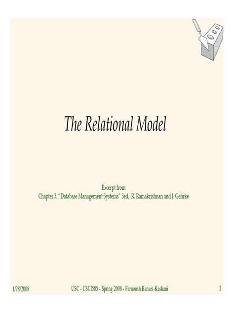 relational pdf relational database relational model
