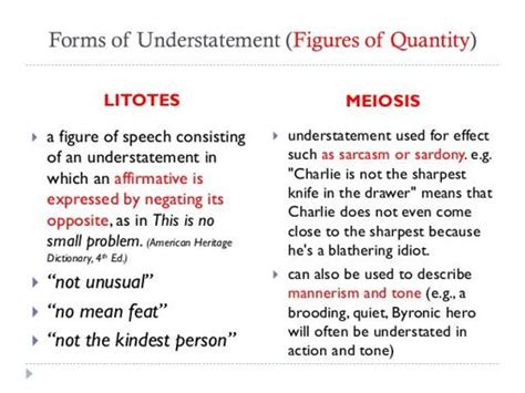 Litotes Definition And Examples Of This Literary Device