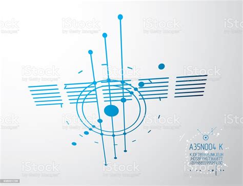 미래 추상 벡터 기술 배경입니다 기계 공학 배경 화면입니다 아트 그래픽 일러스트입니다 가상현실에 대한 스톡 벡터 아트 및 기타 이미지 가상현실 건축물 기계류 Istock