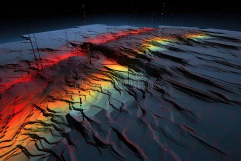 Visualization Of Geological Formations Using Advanced Technology To Reveal Intricate Details