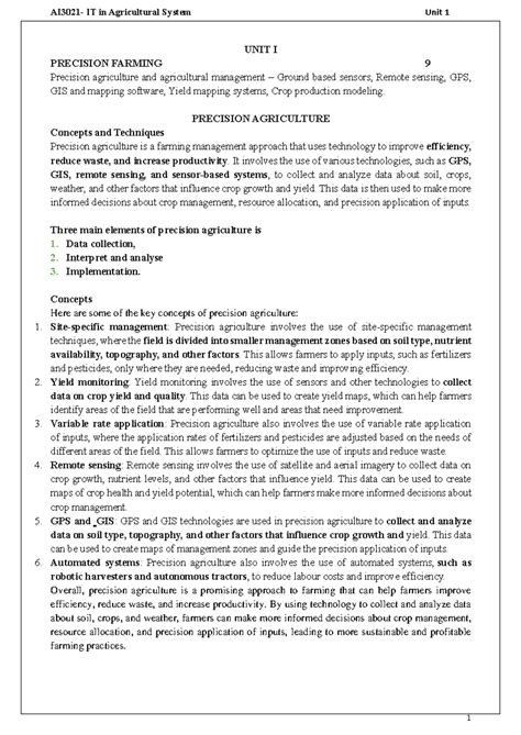 Ai3021 Ias Unit 1 Unit 1 Text Book Notes Syllabus Contents Uniti