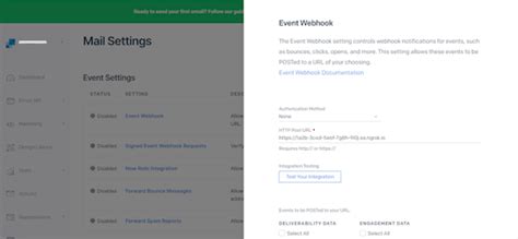 Sendgrid Webhooks Ngrok Documentation