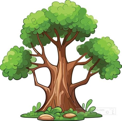Clipart Tree With Branches And Leaves Clipart Tree With Branches And Leaves