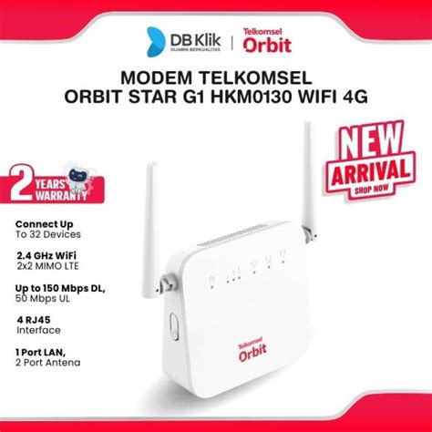 Jual Modem Telkomsel Orbit Star G Hkm Wifi G Lte Mbps Hkm Di Seller Dbklik